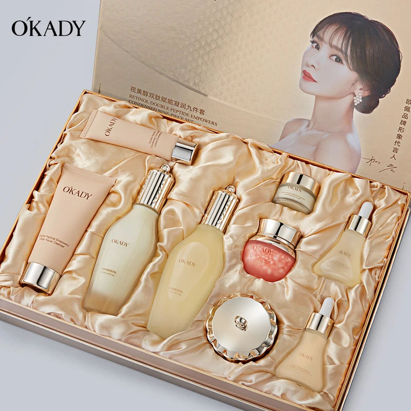 Wholesale Facial Anti Aging Anti Acne Skin Care Set Organic Natural ...