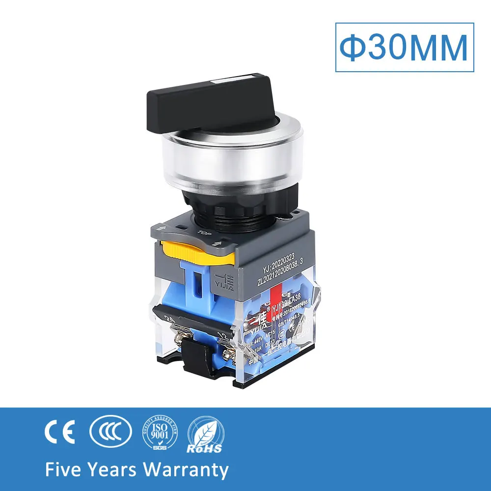 Momentary Latching La38-11xb La38 Series Knob With Long Handle 30mm ...