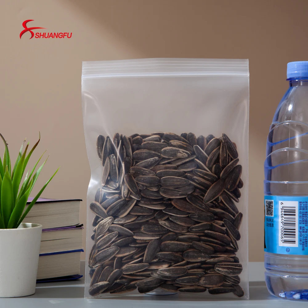 Thick Zip Lock Bag - Durable, Clear, Food Grade Poly