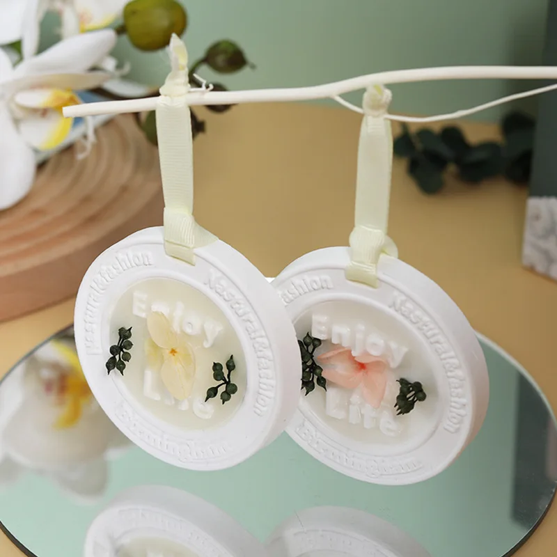 Ceramic Scented Wax Sachet Hanging Plaster Aroma Home Fragrance - Buy ...