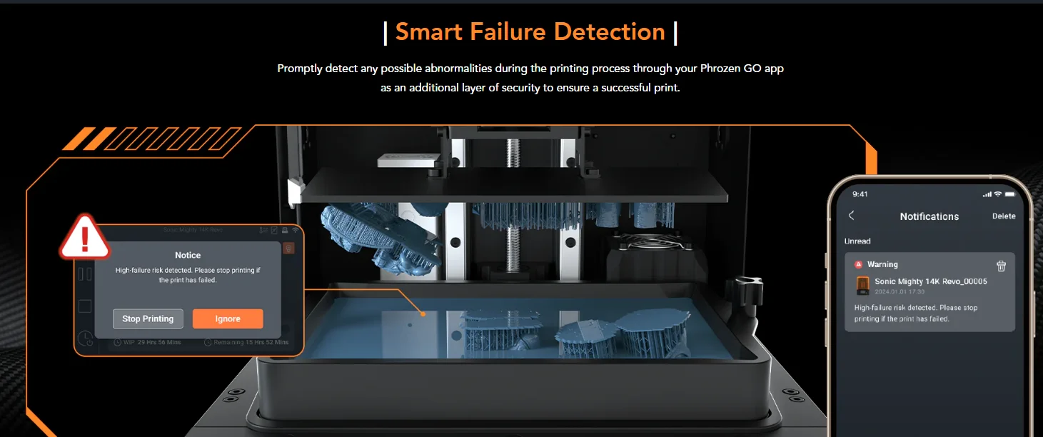 Phrozen Sonic Mighty Revo 14K - High-Detail 3D Printer