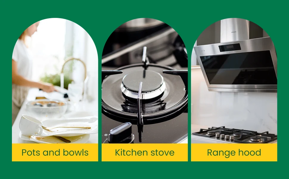 Foamstar Compressed Packaging Antibacterial Nylon Heavy Duty Kitchen ...