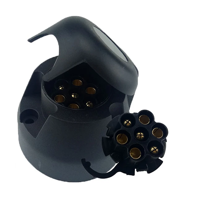 7 Pin Trailer Connector - Buy 7 Pin Trailer Connector 12v,Trailer ...