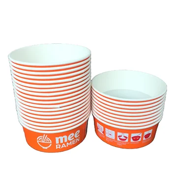 Odm Customized Printing Heatable Coated Biodegradable Paper Bowl For ...