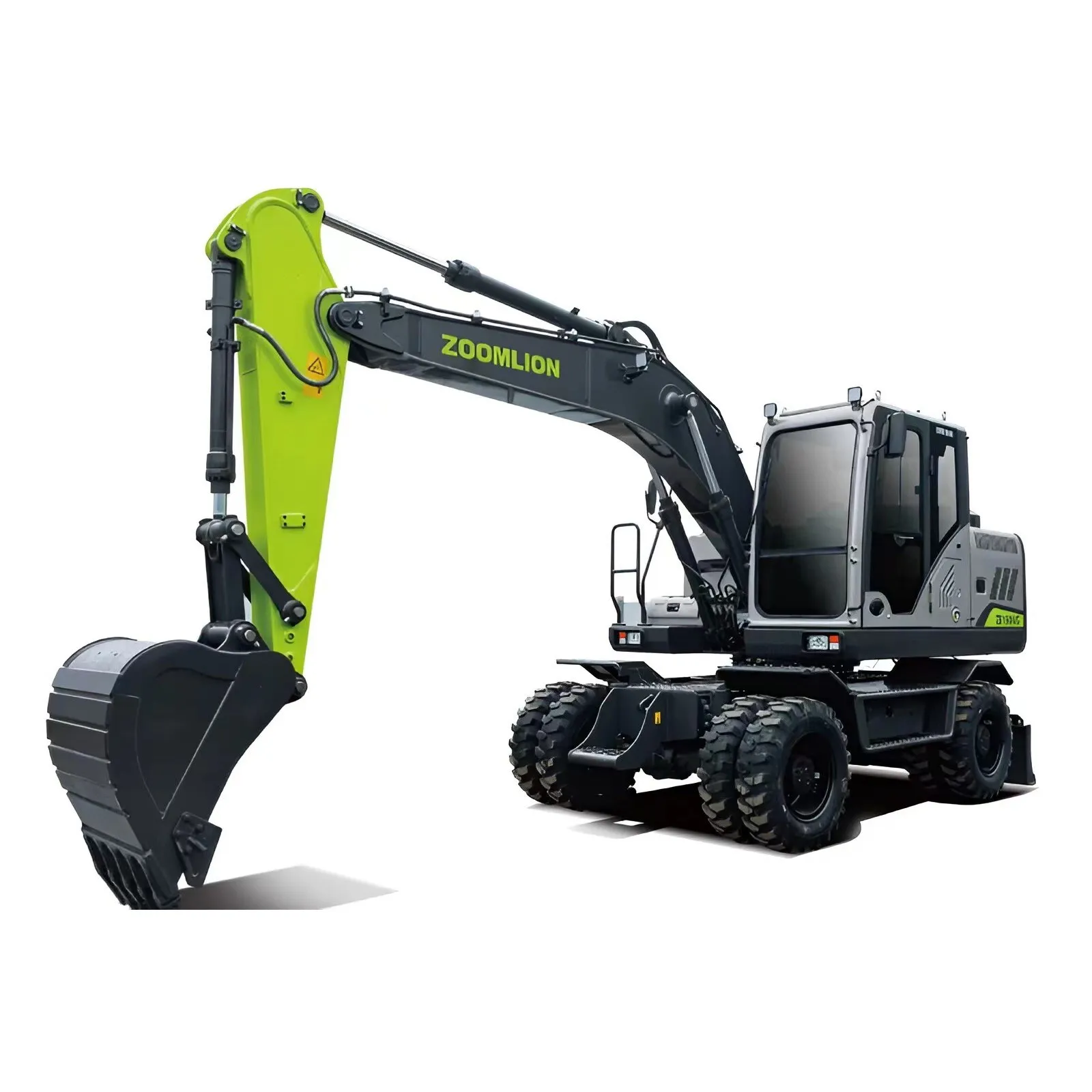 High Performance 15 Ton Hydraulic Ze150wg Wheeled Excavator With Cheap ...