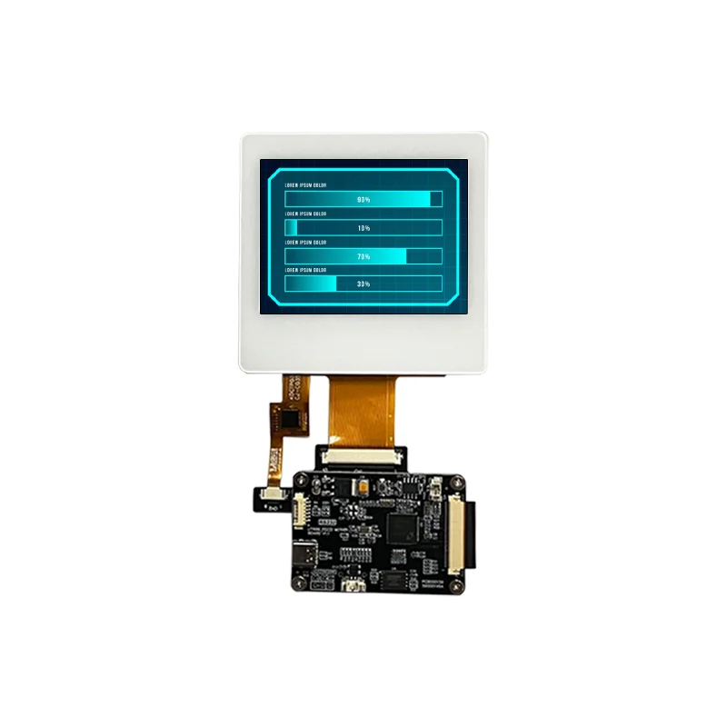 Small Hmi Touch Display 3.5'' Ips Tft Lcd 640x480 Uart Interface Rs232/ Rs485/ Ttl Ips Tft Lcd ...