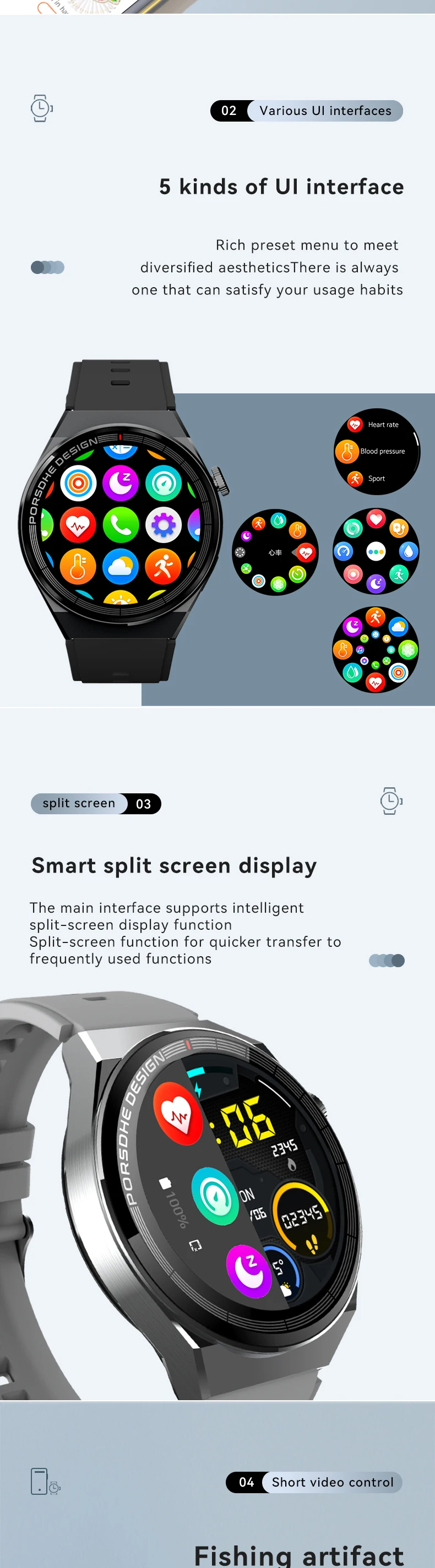 2023 X5 Pro Smart Watch X5pro Smart Watch Ip68 Waterproof Heart Rate ...