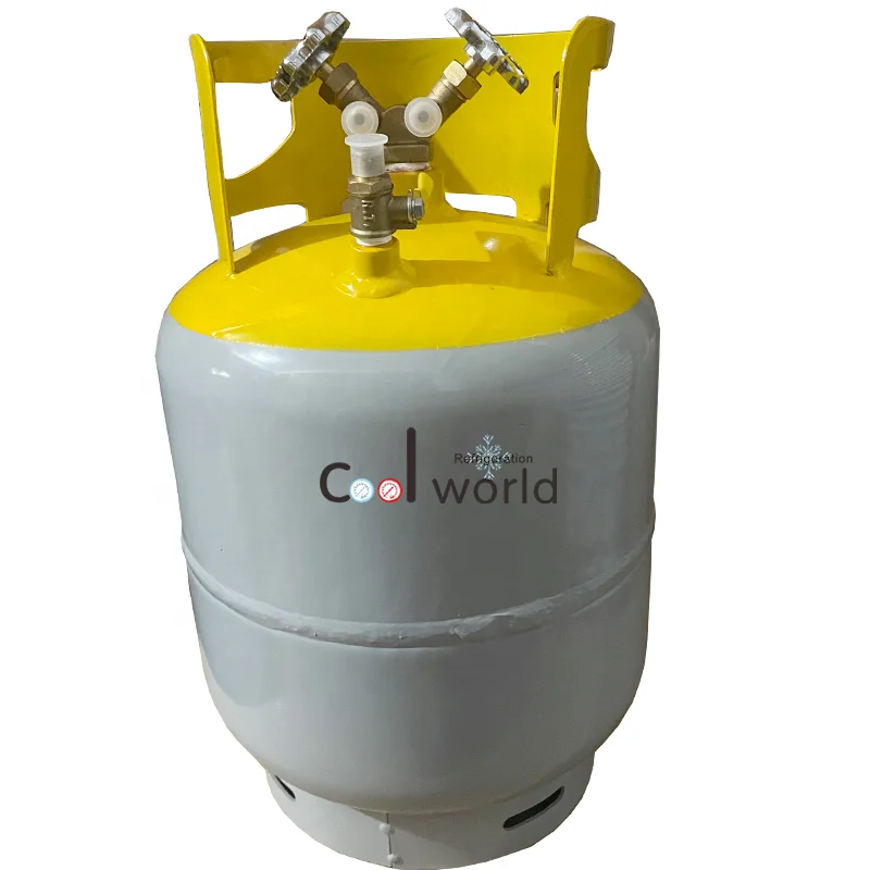 COOLWORLD 30lb R410A Refrigerant Recovery Cylinder Tank