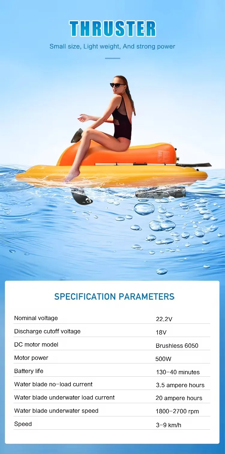 700W Inflatable Remote Control Electric Boat & Jet Ski ODM