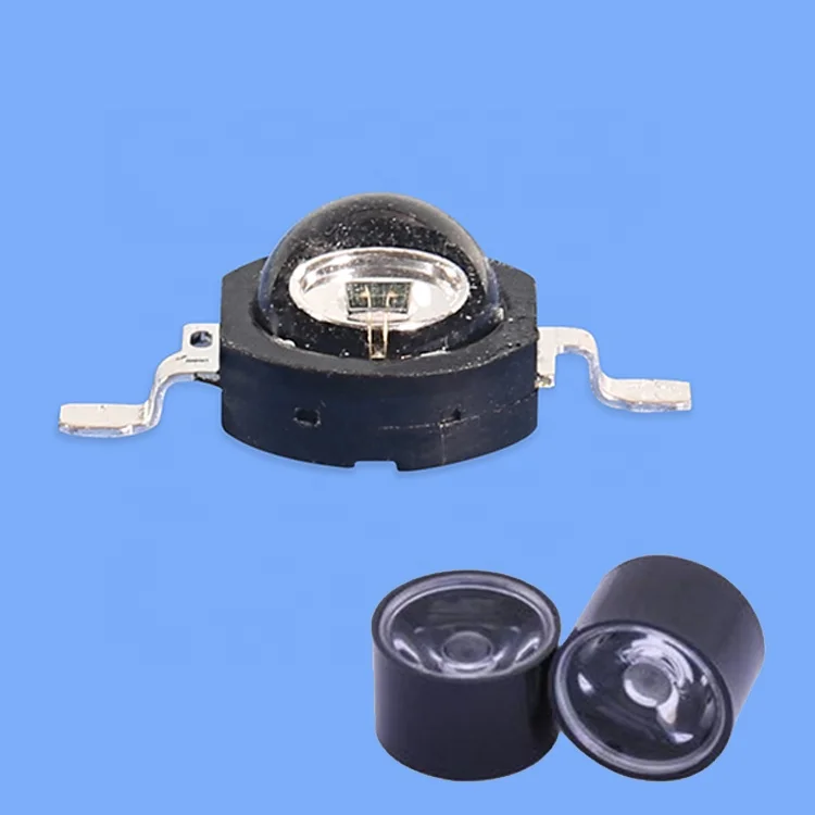 21mm PMMA Clear/Bead/Frost 8080 Holder With 15/30/45/60/90 Degree 1W 3W ...