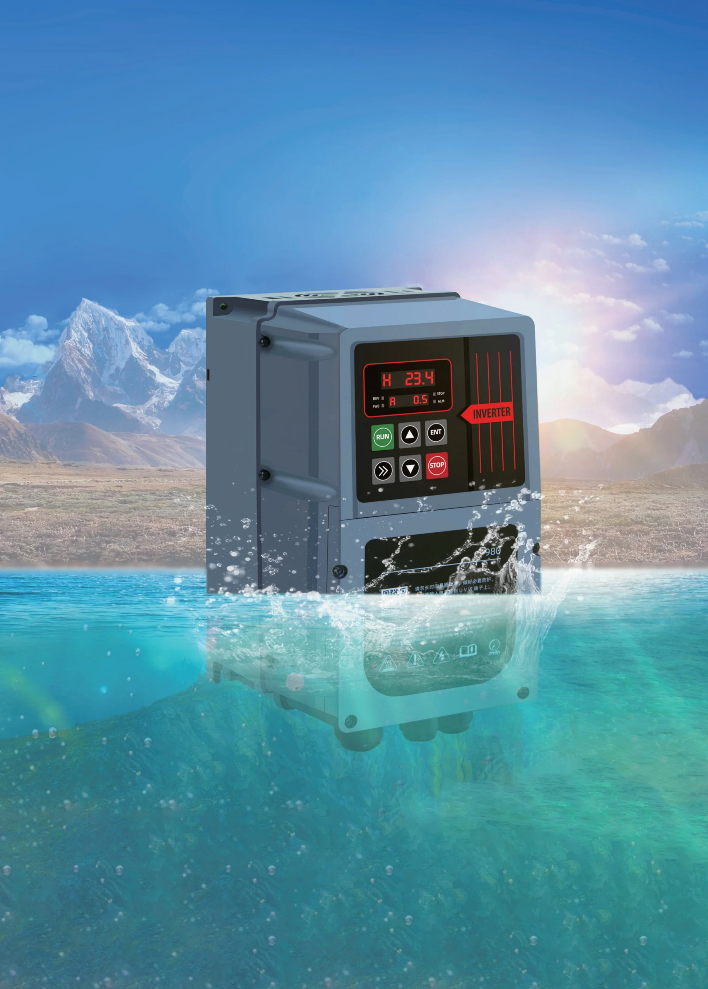 M-Drive VSD 11kw 15kw Waterproof Variable Frequency Pump Drive 15hp ...