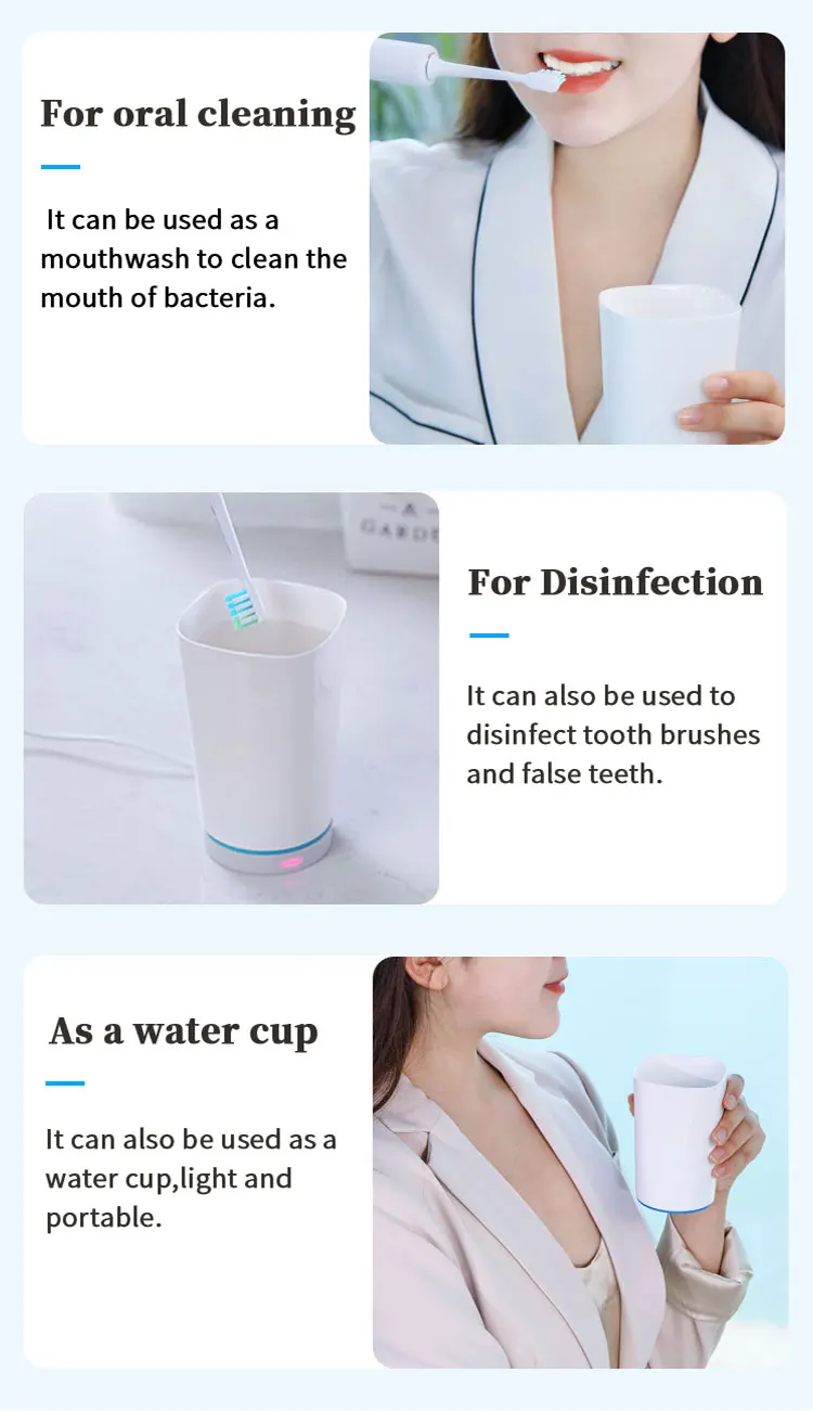 Food Grade Oral Care Device Dental Hygiene Electrolytic Water Mouthwash ...