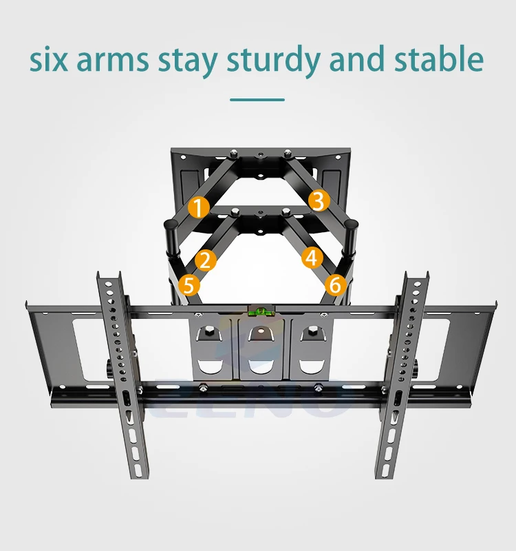 Tv Wall Mount Adjust Angle Screen Swivel Function Fits 70 Inch Big Tv ...