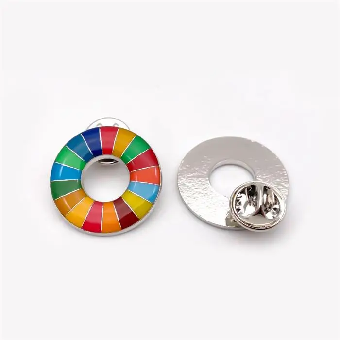 United Nations Sustainable Development Goals Brooch Pin