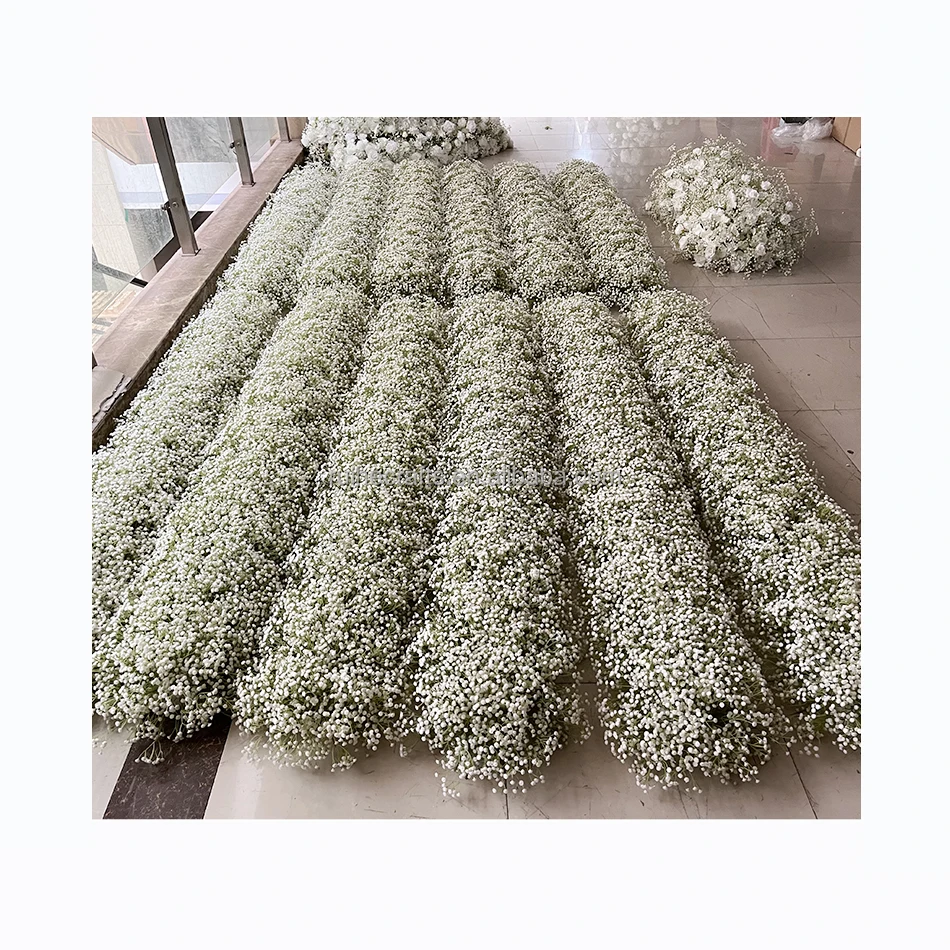 2024 Artificial Flower Garland Flower Runner Arch Wedding Table ...