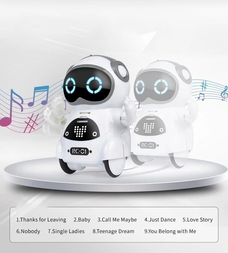 Early Education Puzzle Interactive Story Robot Multifunctional Children ...