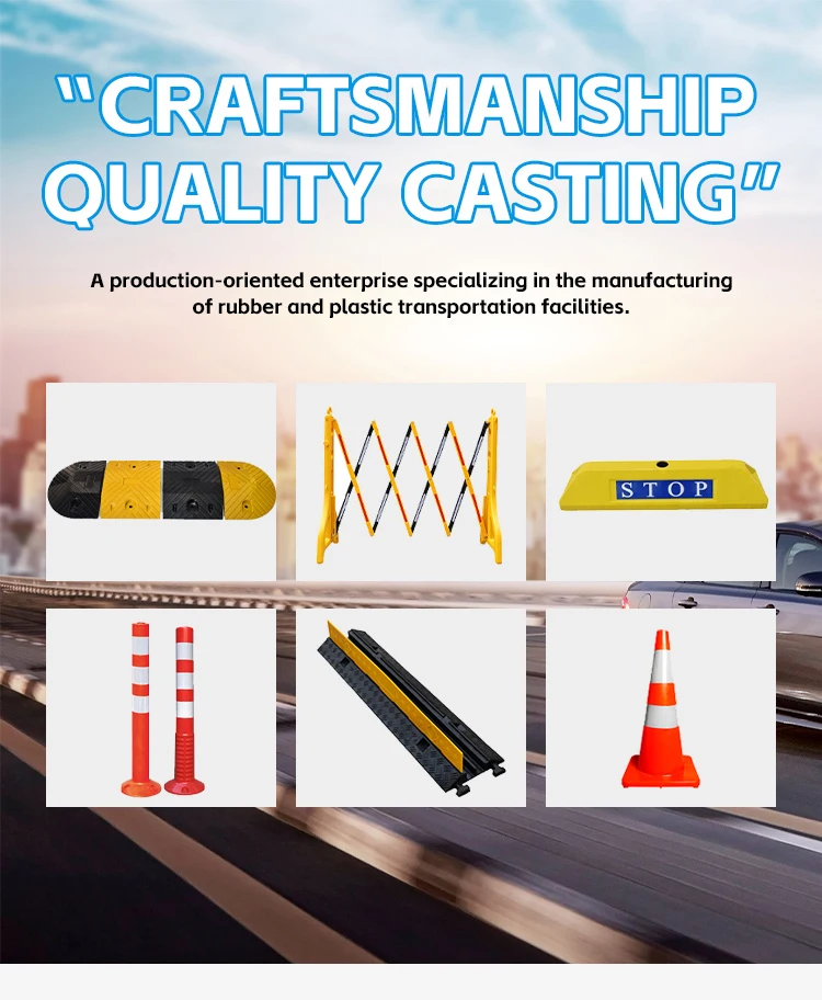 Large 1000x250x200mm Rubber Truck Wheel Stop Anti-Skid Anti-Collision ...