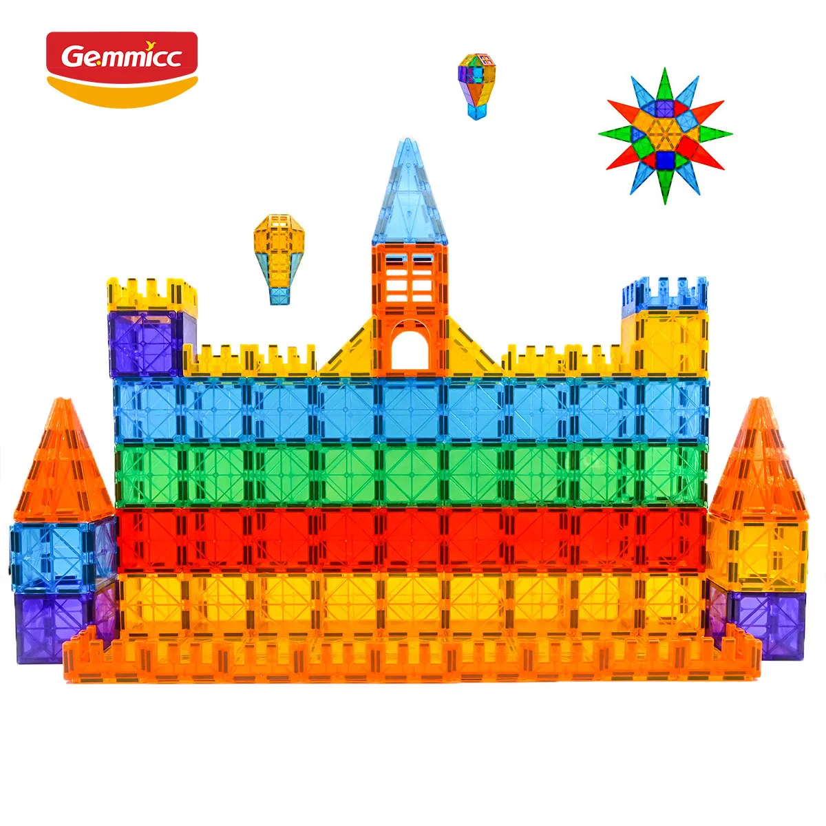 Gemmicc Free Collocation 3D Magnetic Building Blocks Tiles Set| Alibaba.com