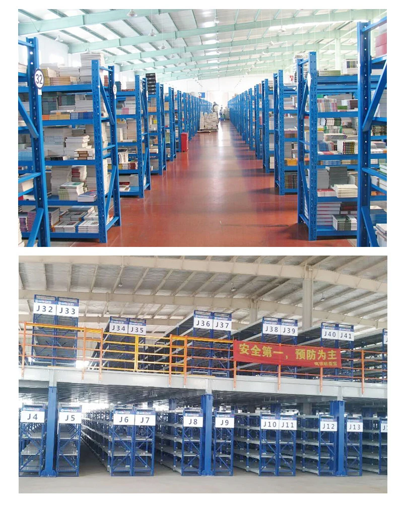 Factory Warehouse Shelve System Metal Light Duty Storage Rack Boltless ...