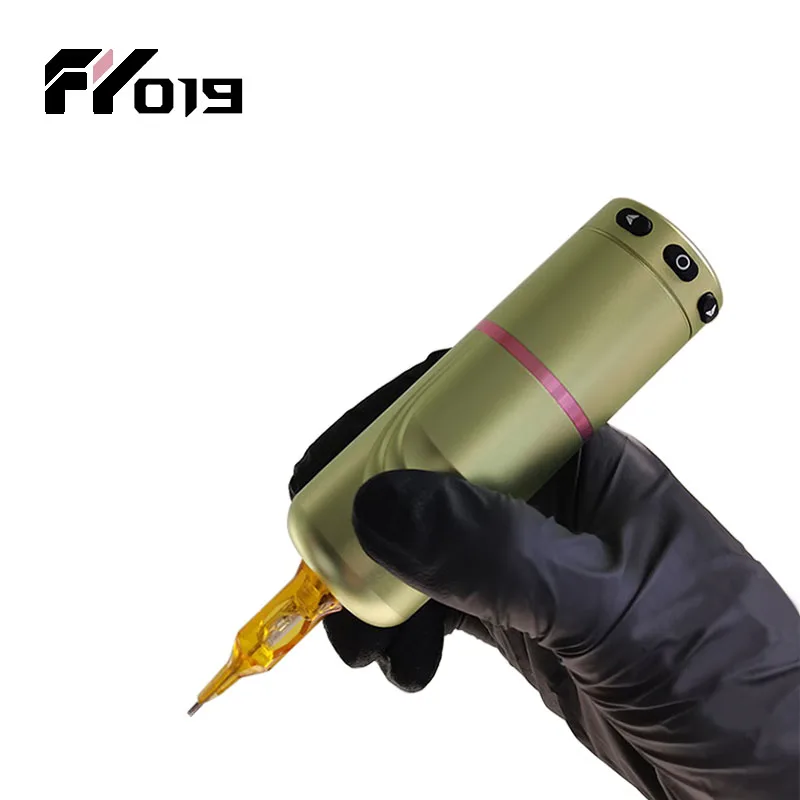 Powerful Brushless Motor Professional Tattoo Short Pen Wireless All-in ...