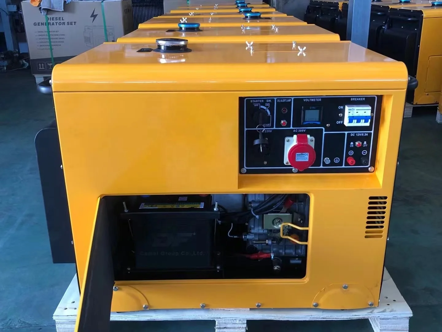 KY-WF Series 10kW Diesel Generator with Air Cooling System OEM