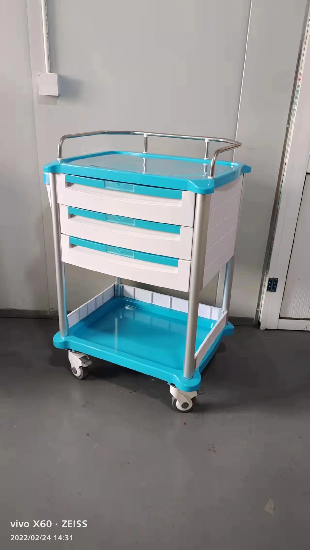 Emergency Trolley For Hospital Medical Trolley Hospital Furniture ...