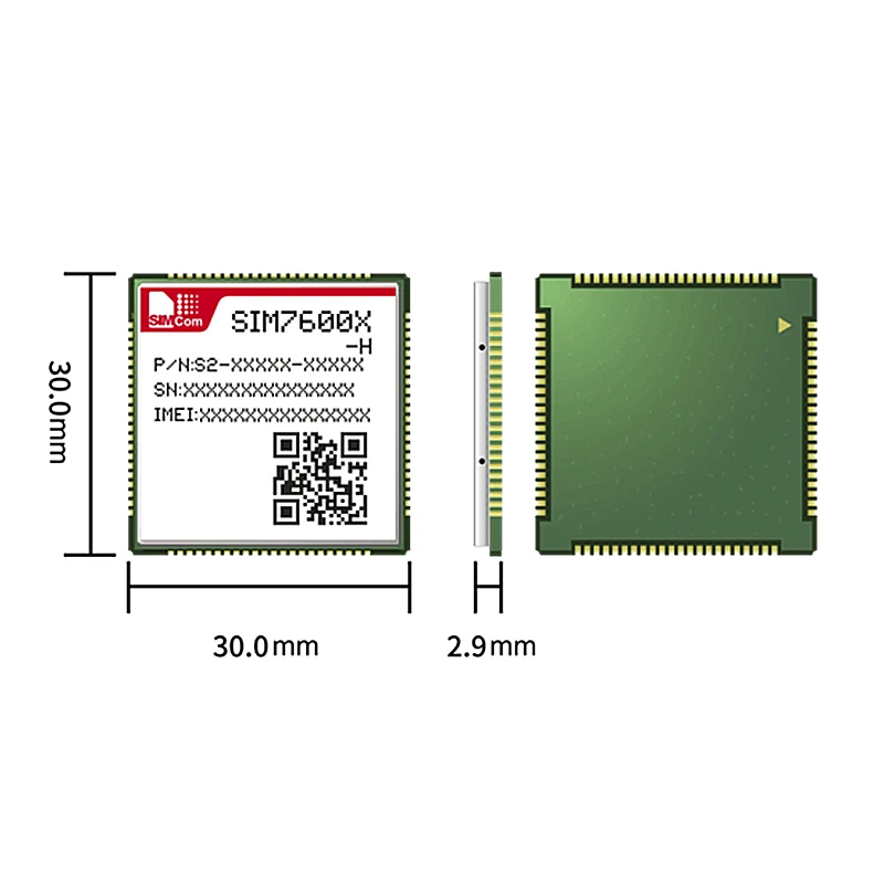 Simcom Sim7600-h Series Sim7600sah 4g Module South America Version ...