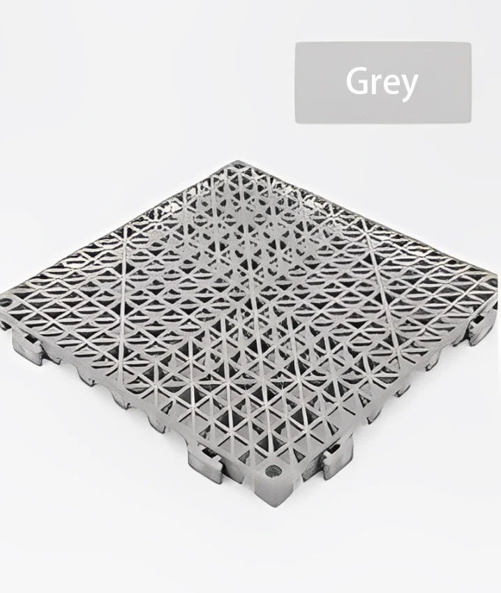 Interlocking Drainage PVC Modular Floor Tiles - Non-slip