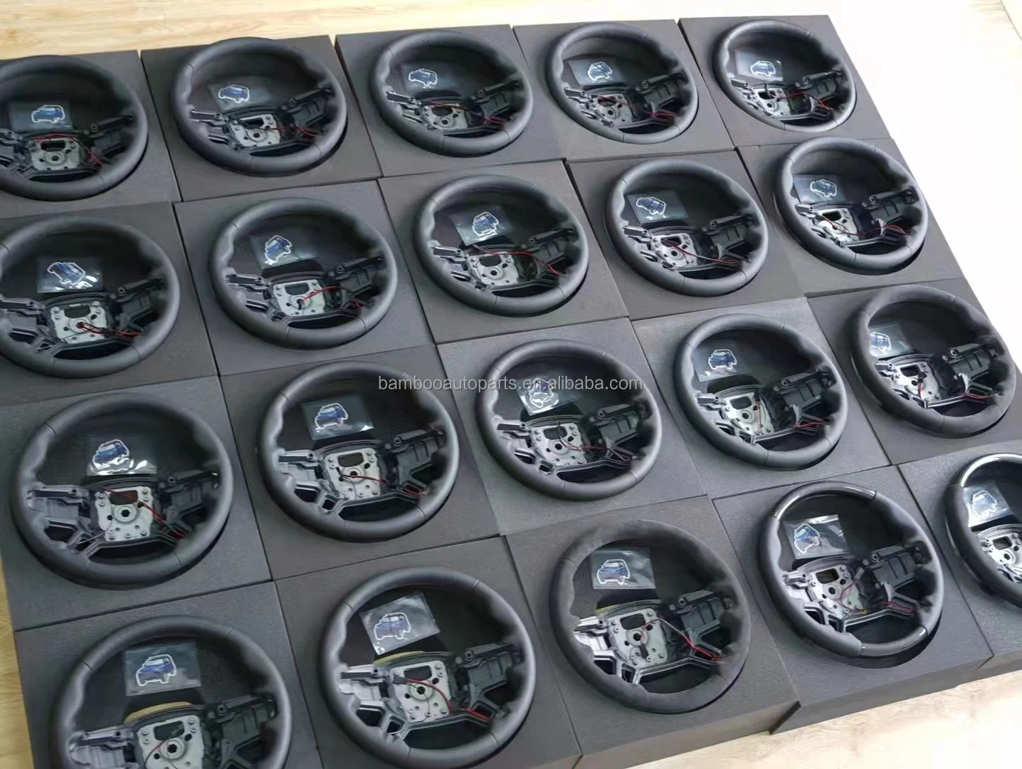 Factory Supply Alcantara Steering Wheel For Land Rover New Defender 110 ...