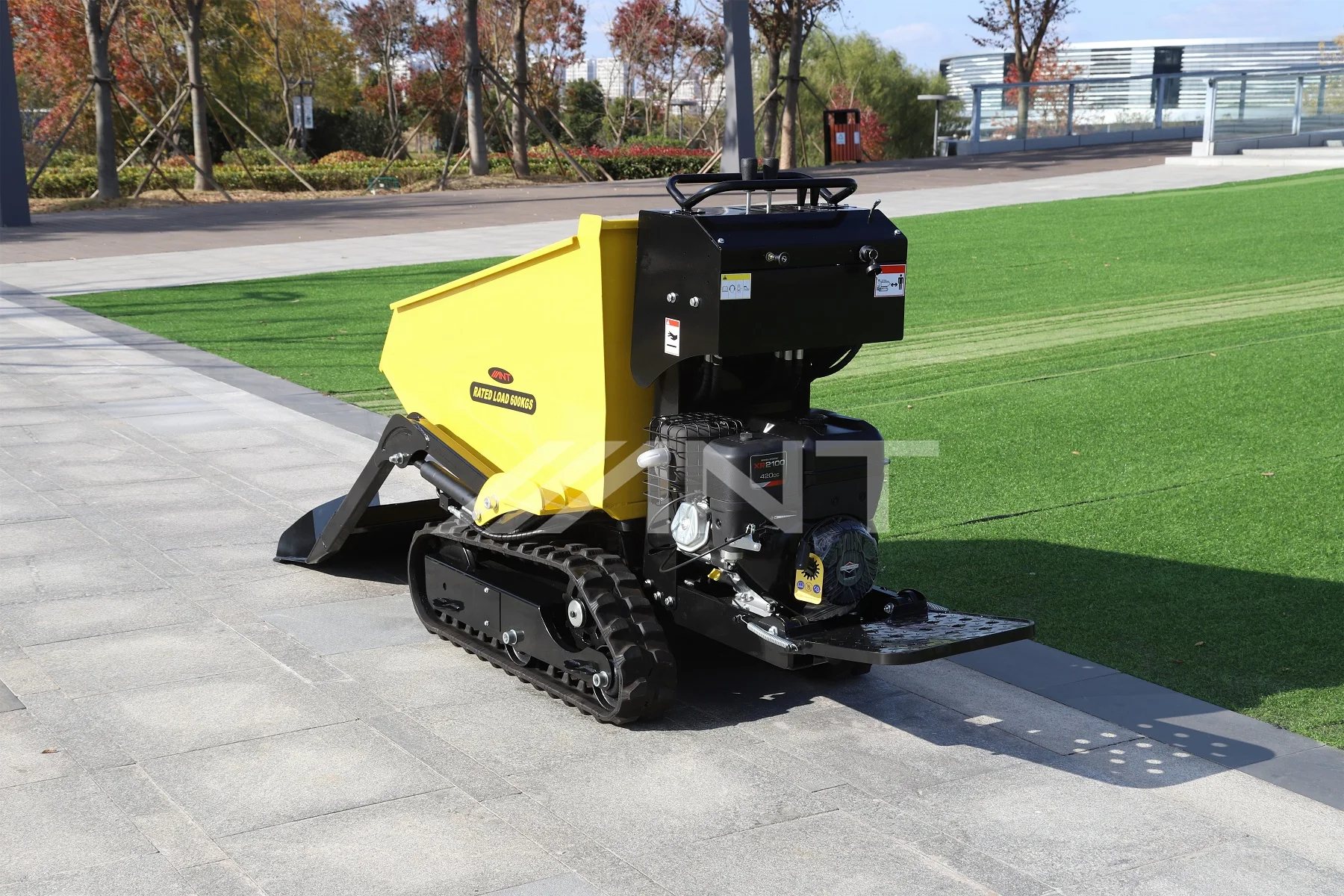 ANT Mini Dumper Crawler Power Barrow BY600W Self-Loading for Farm Use ...