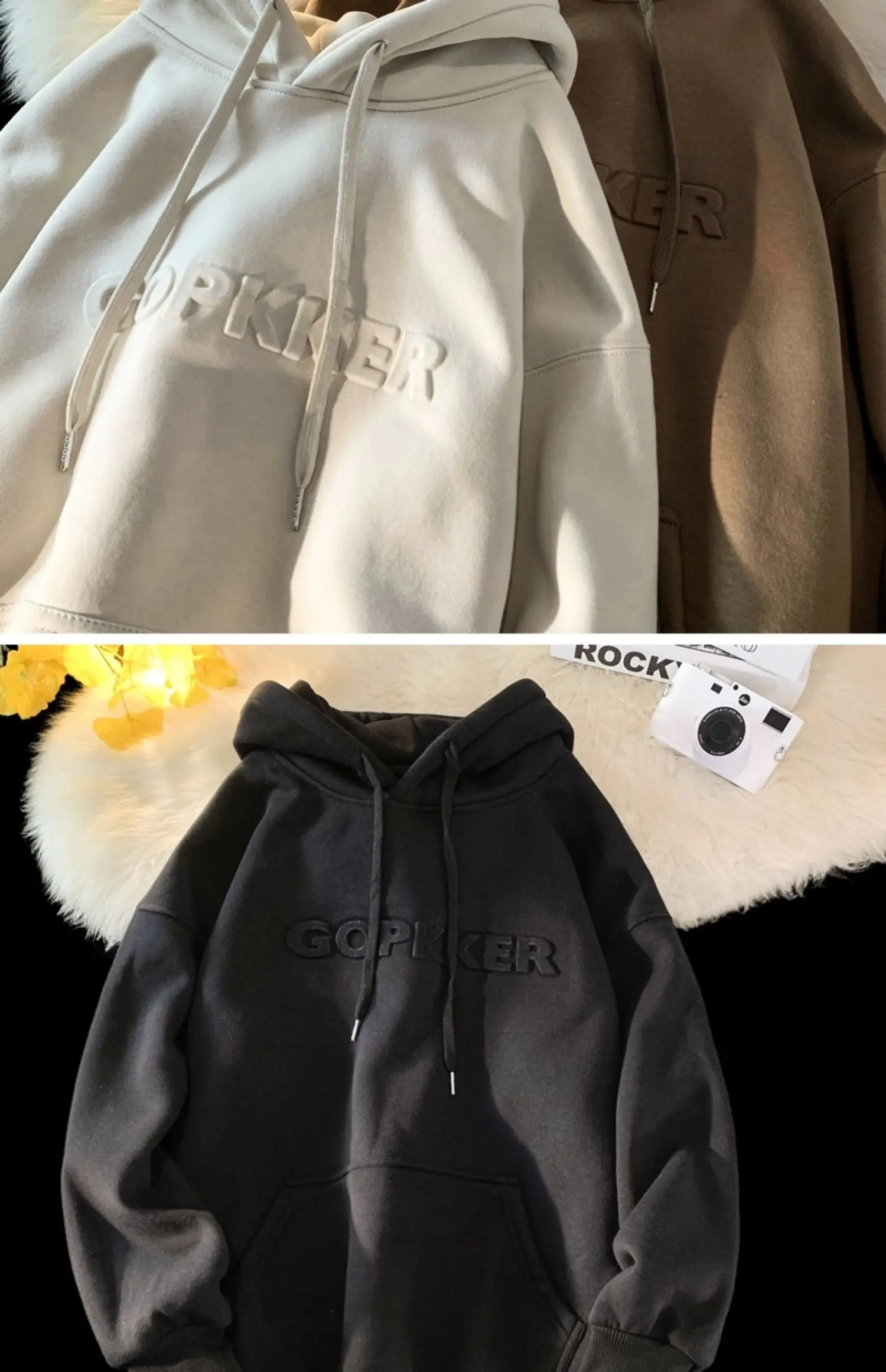 Heavyweight Oem High Quality Custom 3d Cotton Oversized Embossed Hoodie ...