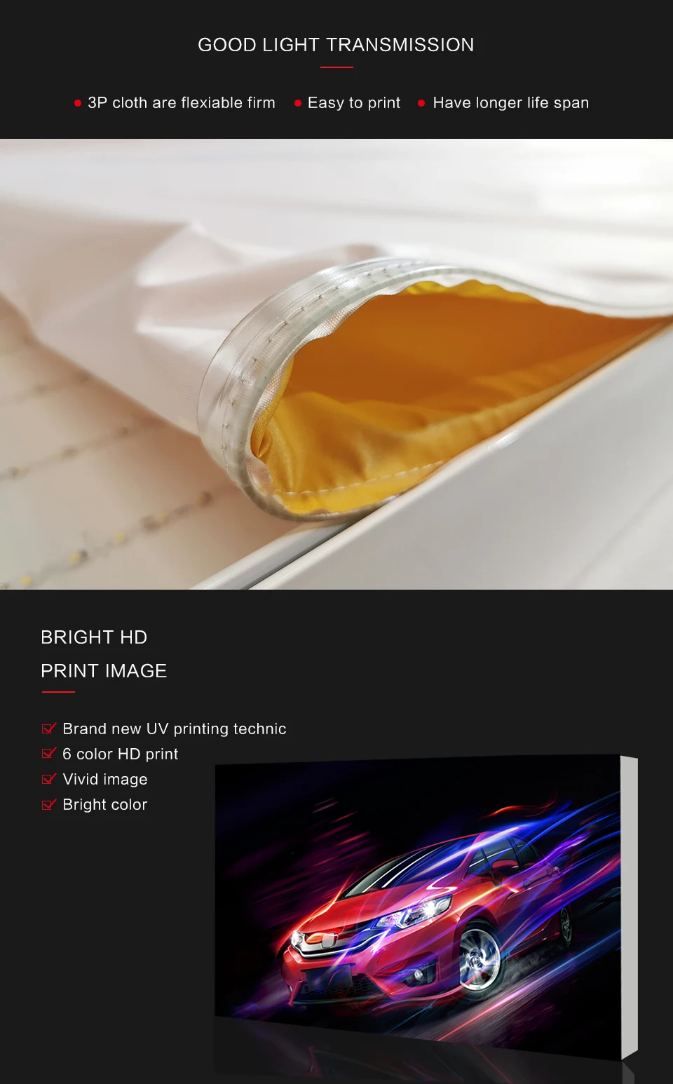 Silicon Films with Built-in Leds - Portable Light Boxes
