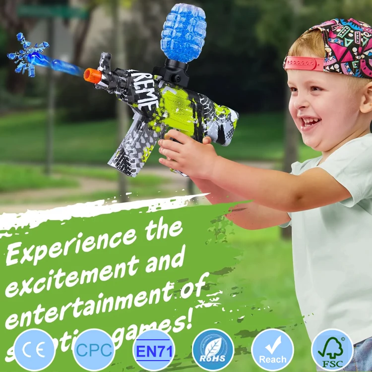 Yujian Realistic Pistol Hidrogel Strikeball Gan Electric Akm47 Water ...