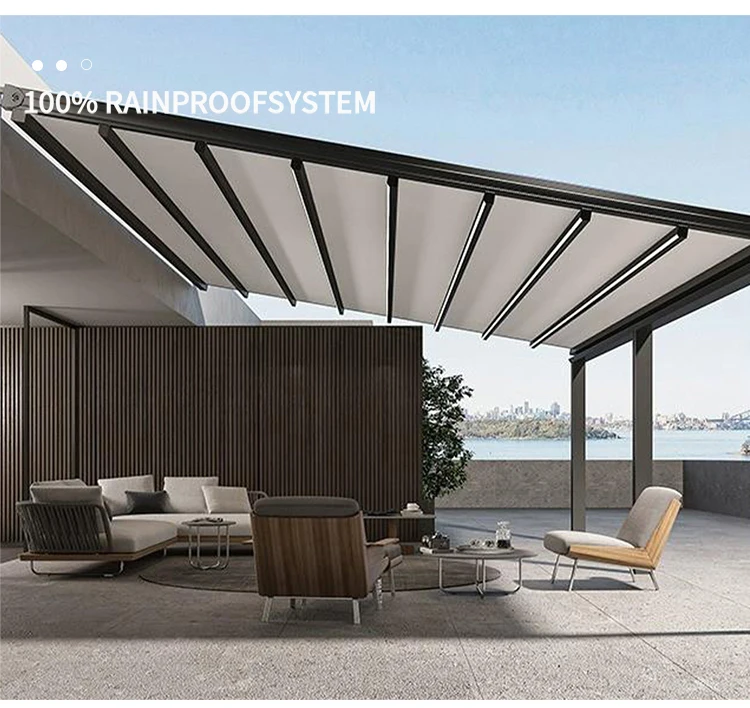 Electric Folding Canopy,Retractable Canopy,Balcony,Retractable Roof ...