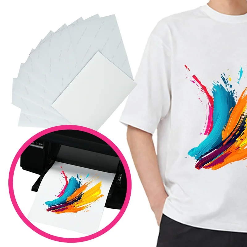 UNEWPRINT Direct Factory Price A4 A3 Cotton Transfer Paper Light ...