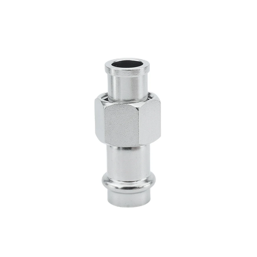 Stainless Steel Push-in Threaded Union Fitting Clamp Union Pipe Fitting ...