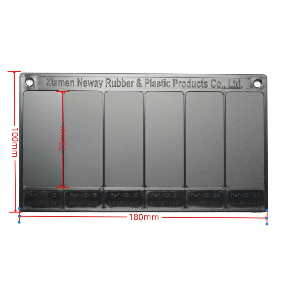 VDI 3400 & SPI-SPE Finish Card - Injection Molded Plastic Surface ...