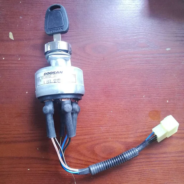 Doosan Daewoo Excavator Start Switch - OEM Ignition Switch Replacement ...