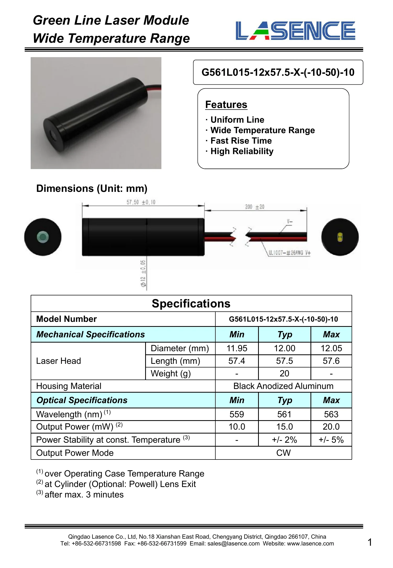 Custom PM SM Fiber Coupled 780nm 785nm 790nm Laser