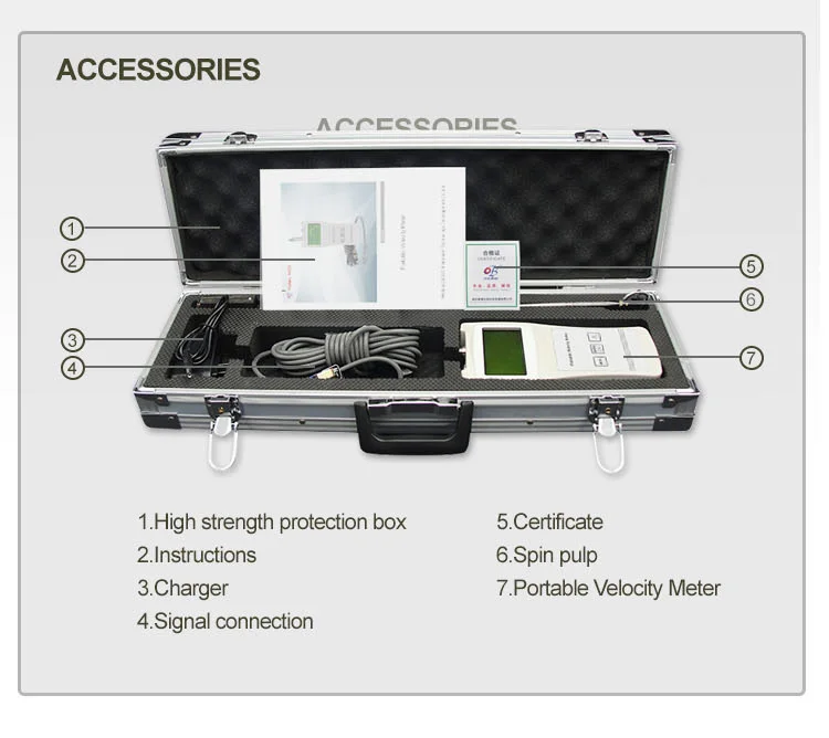Portable Velocity Flow Meter - Accurate Liquid Level Measurement