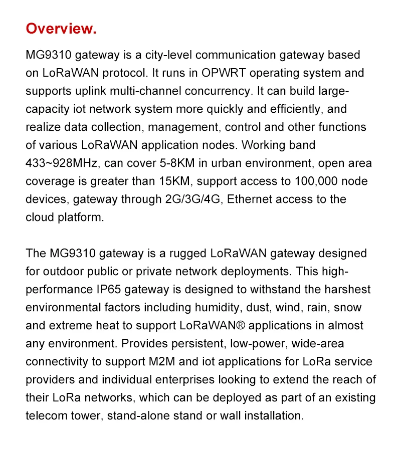 Lora Base Station - Reliable Outdoor Gateway Solutions