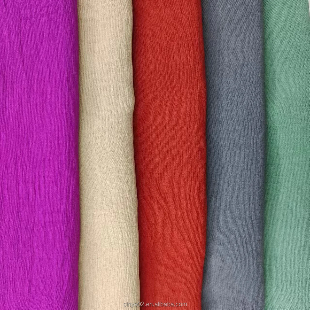 Alibaba.com: Solid Color 180D CEY Crepe Fabric for Dress, Ironless ...