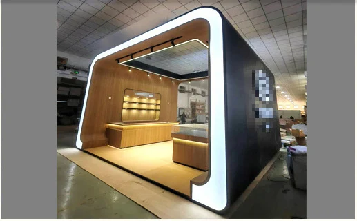 Izexpo Quick Setup Custom Free Booth Design Modular System Size ...