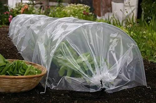 3m Garden Polythene Grow Tunnel Ready To Use Fold Out Design Plant ...