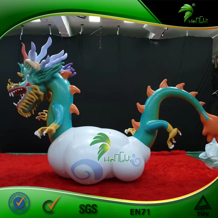 Realistic Inflatable Cloud Dragon Advertising Air Mascot Inflatable ...
