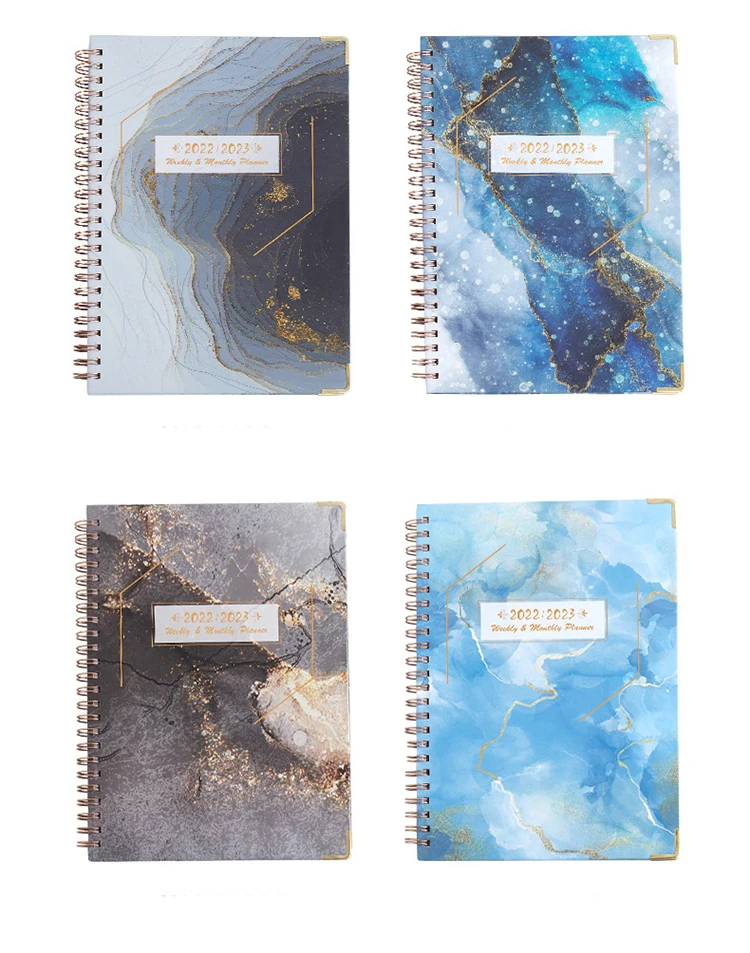 Wholesale Custom Printing Hardcover A5 Spiral Planner