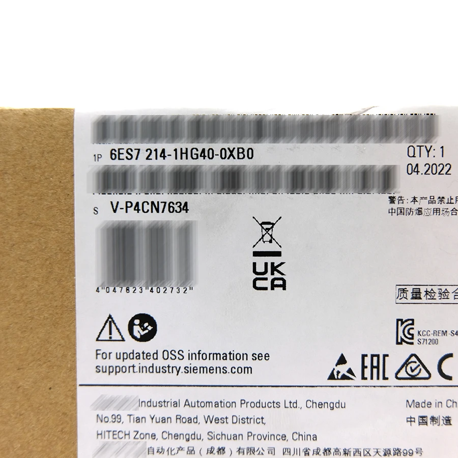 6ES7214-1HG40-0XB0 Siemens S7-1200 Module - Unit Expansion