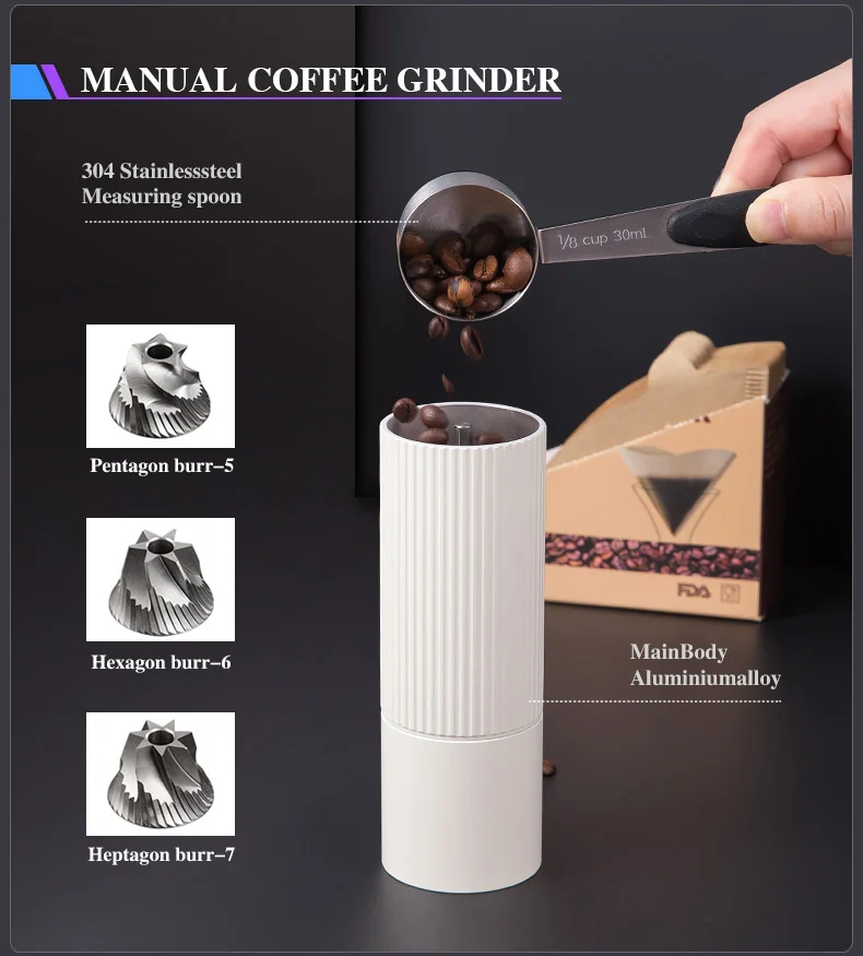 Custom Hand Pour over Coffee Maker Set - Gift & Brewing Kit