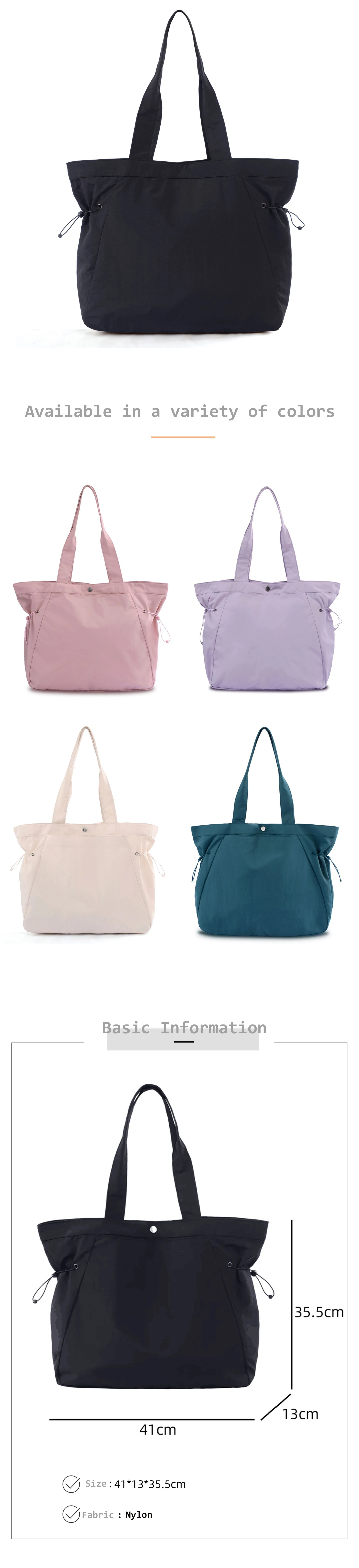 New Arrive 2024 Hot Selling Handbag 18l Yoga Sports Shoulder Tote Bag ...