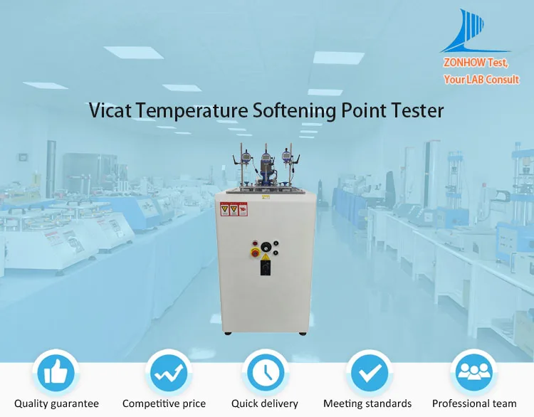 Zonhow Vicat Temperature Softening Point Tester,For Plastic Vicat Heat ...